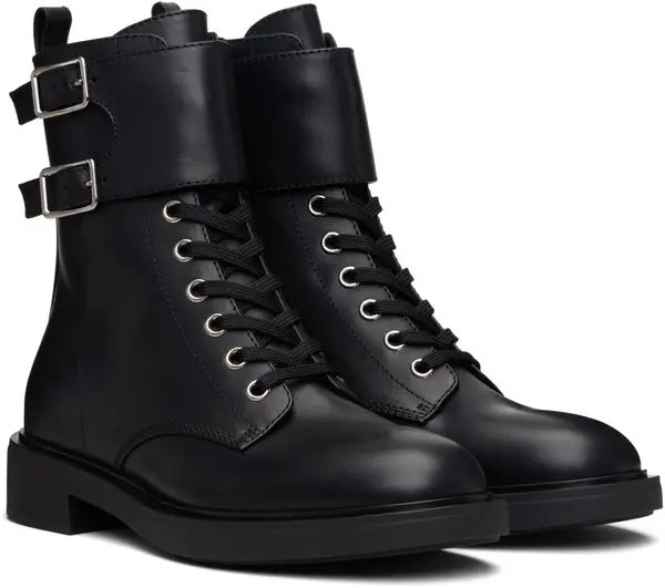 GIANVITO ROSSI Ripley Ankle Boots - Black