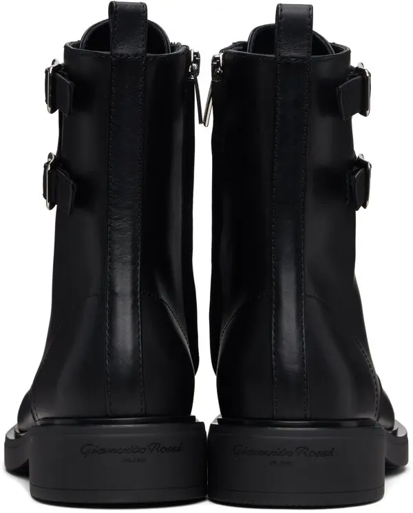 GIANVITO ROSSI Ripley Ankle Boots - Black