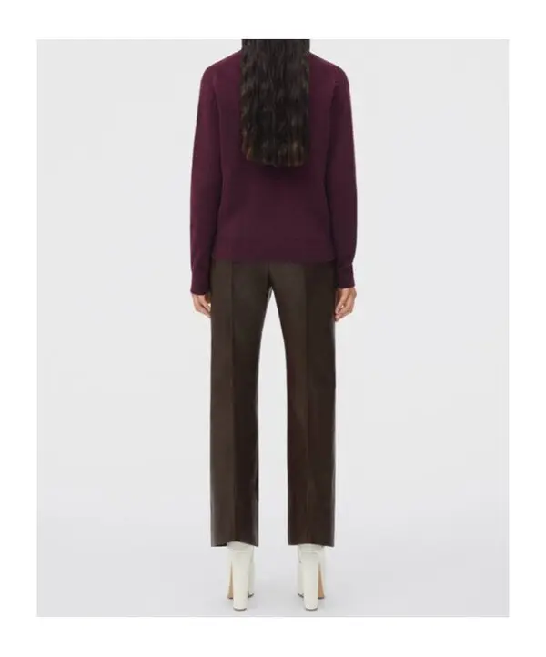 Bottega Veneta V-neck Long-sleeved Jumper - Black