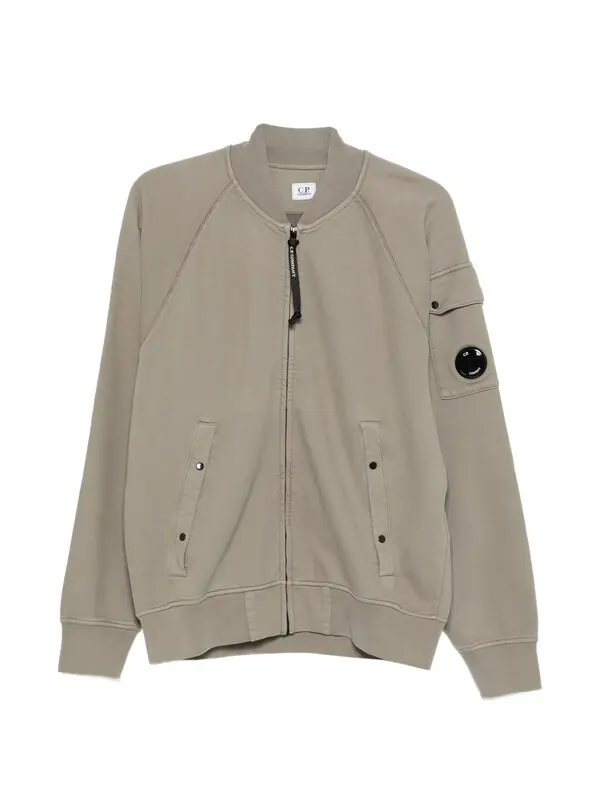 C.P. COMPANY Patch-pocket Zip-fastening Sweatshirt