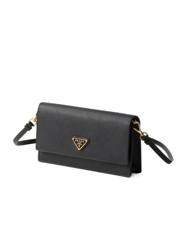 Prada Saffiano Leather Mini Shoulder Bag