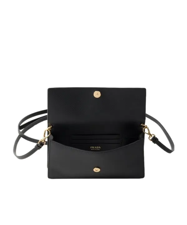 Prada Saffiano Leather Mini Shoulder Bag