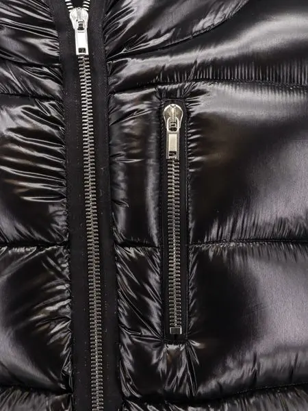 Rick Owens Padded Zip Up Hooded Jacket - Black