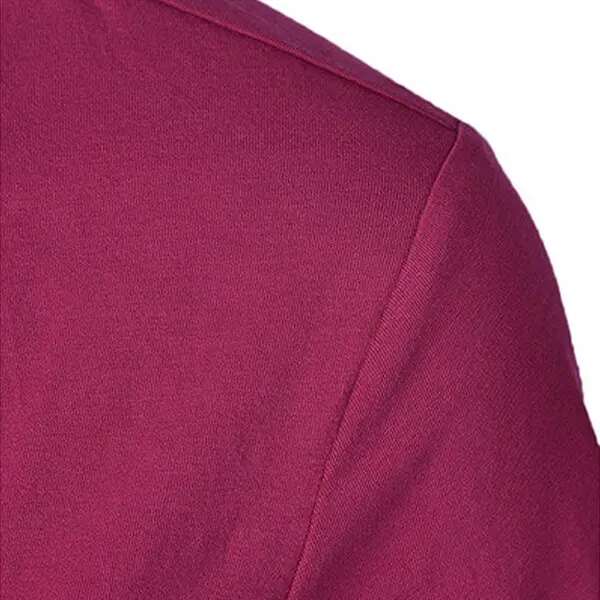 Burberry V-neck T-shirt With Short Sleeves - Red