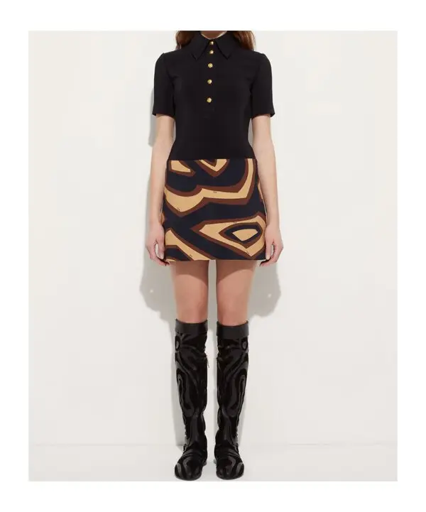 Emilio Pucci Labyrinth Print Short Dress