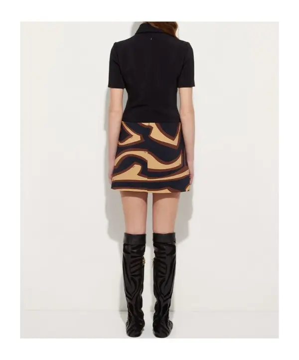 Emilio Pucci Labyrinth Print Short Dress