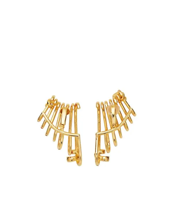 Fendi Filo Embellished Earcuffs
