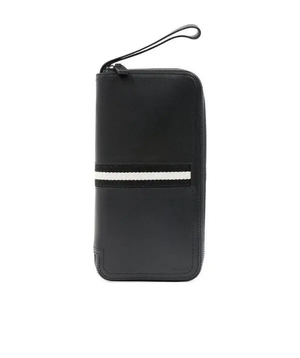 Bally Zipper Wallet - Black