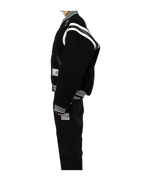 Mihara Yasuhiro X Bedwin Logo-embroidered Bomber Jacket