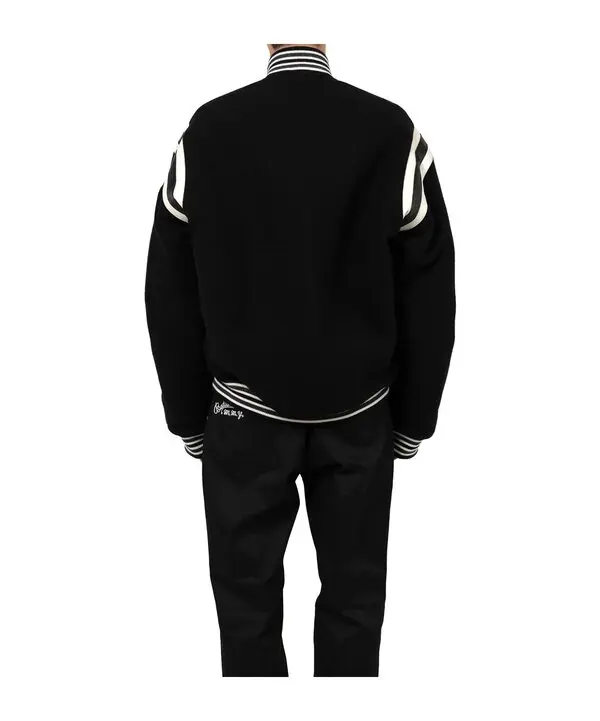 Mihara Yasuhiro X Bedwin Logo-embroidered Bomber Jacket
