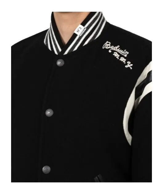 Mihara Yasuhiro X Bedwin Logo-embroidered Bomber Jacket