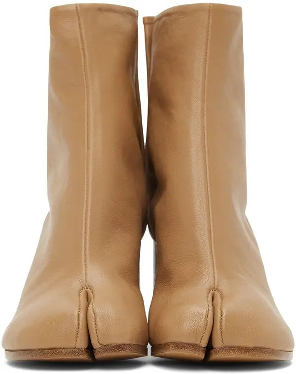 MAISON MARGIELA Tabi Ankle Boots - Nude