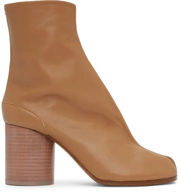 MAISON MARGIELA Tabi Ankle Boots - Nude