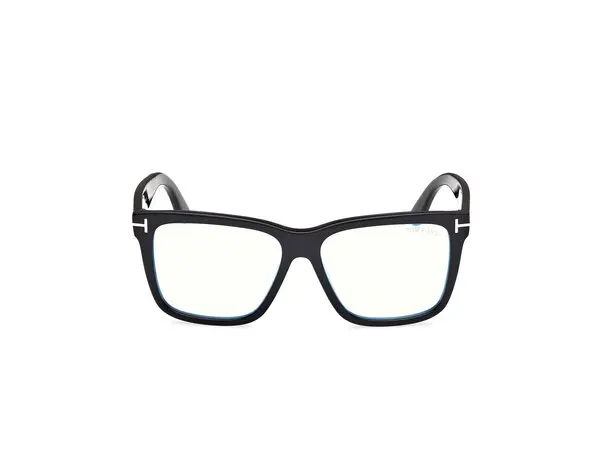 TOM FORD Square Frame Clip-on Glasses