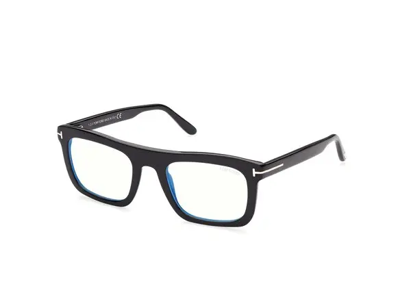 TOM FORD Square Frame Clip-on Glasses