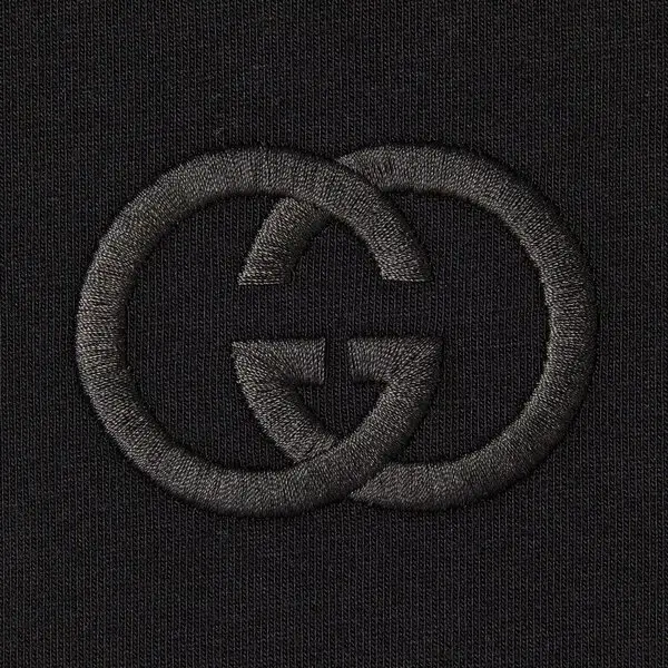 Gucci Logo Embroidered Crewneck T-shirt