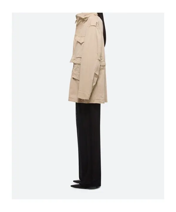 Helmut Lang Convertible Field Jacket With Drawstring Waist