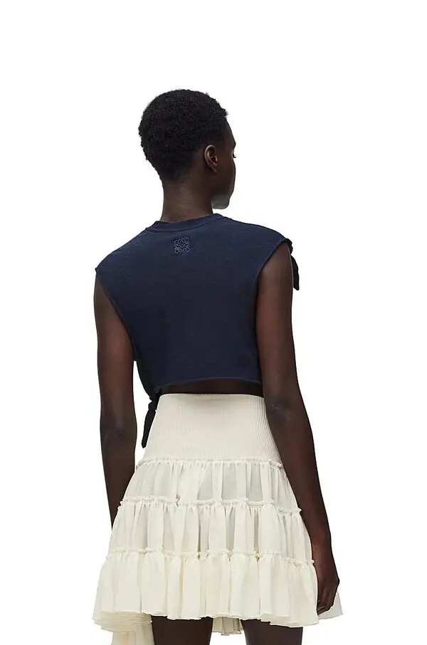 Loewe Knot Detail Top - Blue