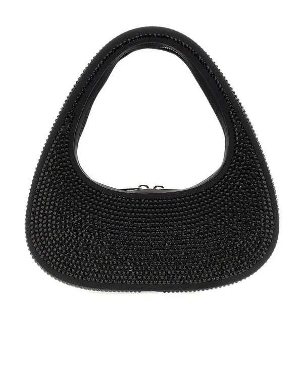 Coperni Zippered Shoulder Bag - Black