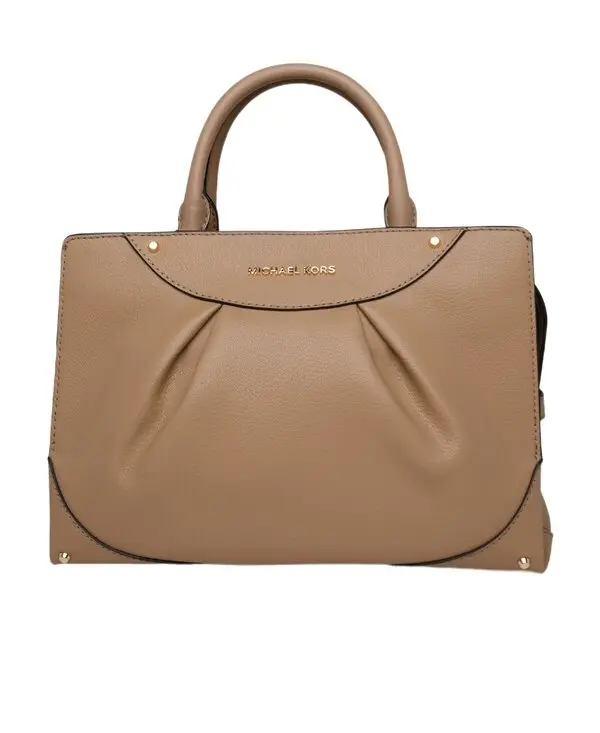Michael Kors Medium Enzo Leather Shoulder Bag