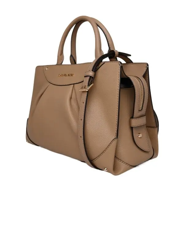 Michael Kors Medium Enzo Leather Shoulder Bag