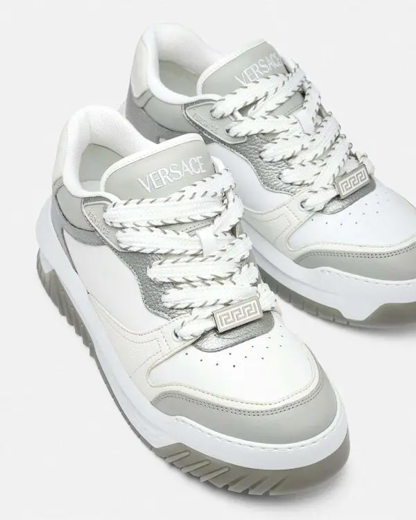 Versace Odissea Lace-up Sneakers - Grey