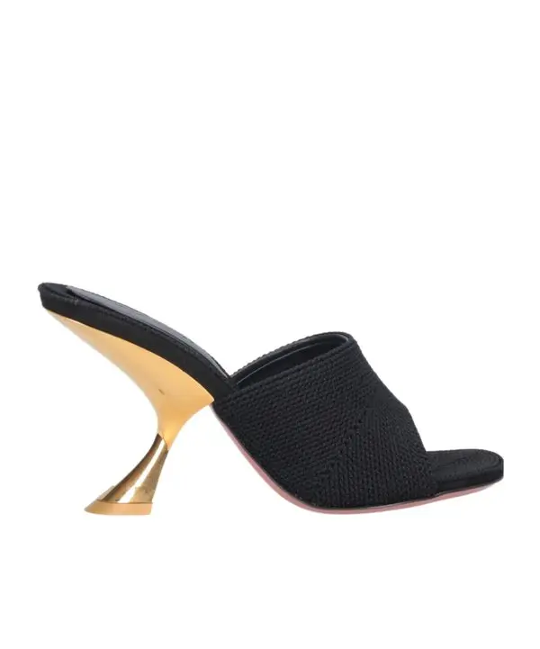 Amina Muaddi Taylor High-heeled Sandals - Black