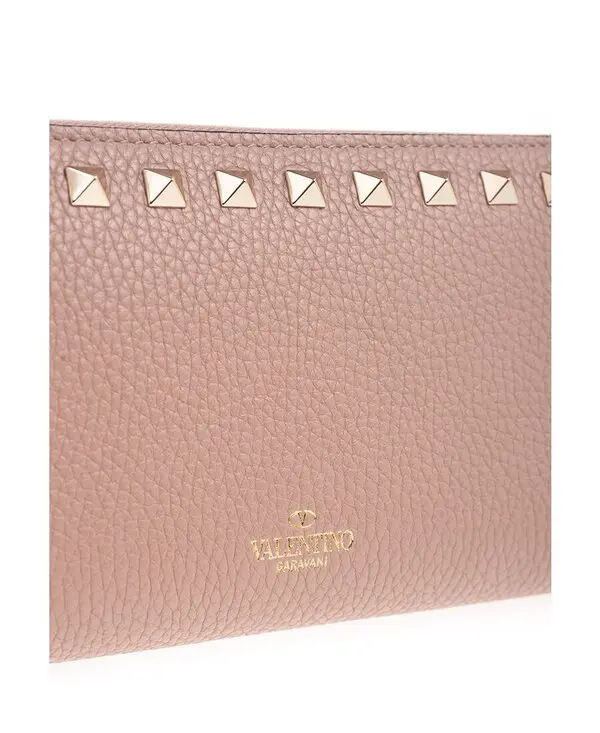 Valentino Garavani Rockstud Zip-up Wallet