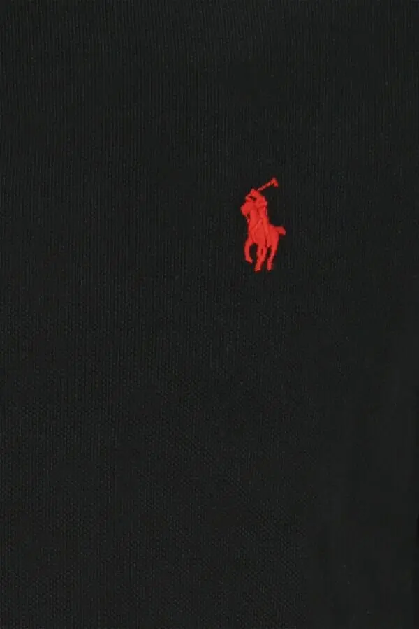 Polo Ralph Lauren Long Sleeve Polo Shirt - Black