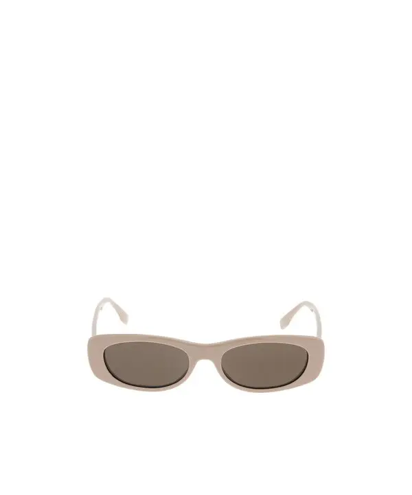 Fendi Oval Frame Sunglasses - Grey