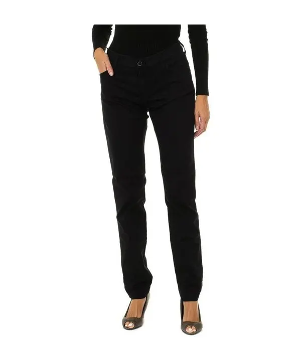 Emporio Armani Logo Detail Straight Leg Jeans