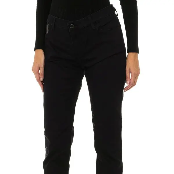 Emporio Armani Logo Detail Straight Leg Jeans