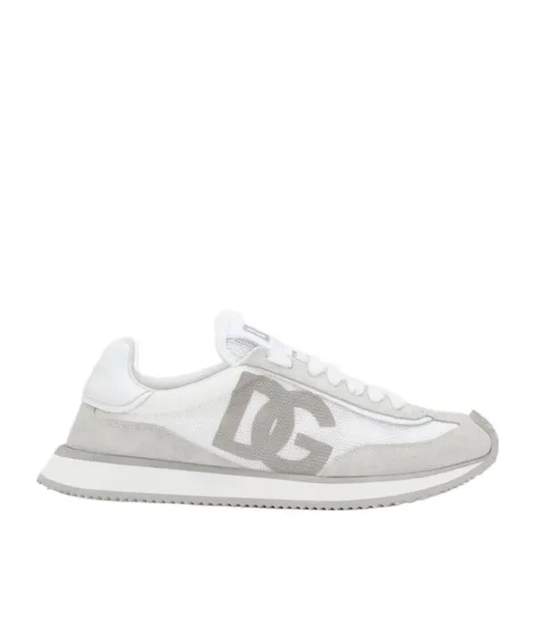 Dolce & Gabbana Dg Logo Low-top Sneakers - White