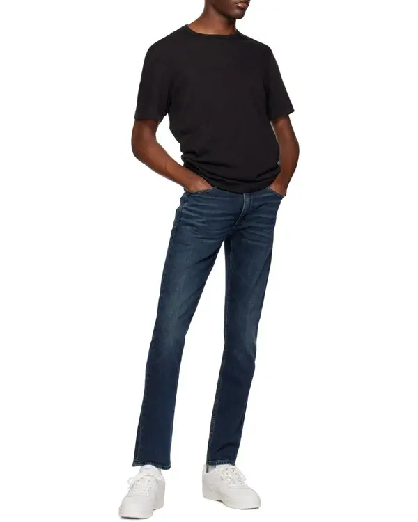 RAG  BONE Rag & Bone Cole Straight-leg Jeans In Deep Indigo