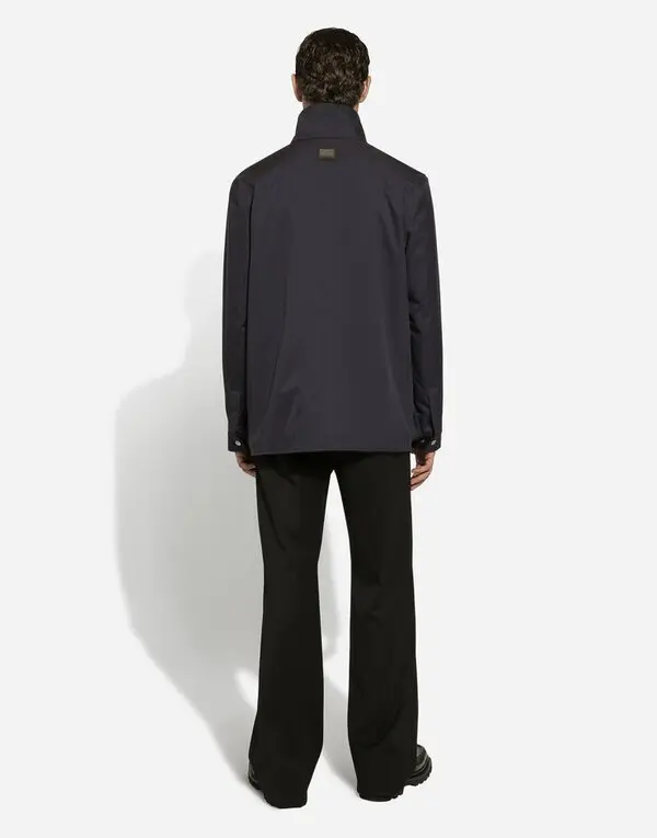 Dolce & Gabbana Concealed Zipped Safari Jacket - Black