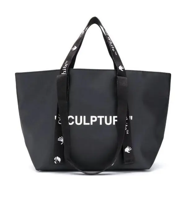 Off-White Sculpture Tote Bag - Black