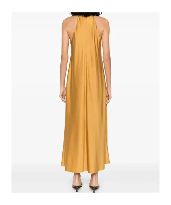 FORTE_FORTE Halterneck Bow-tie Dress