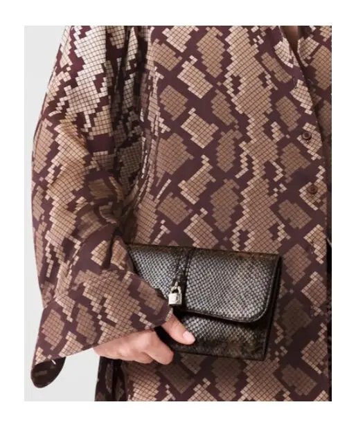 Stella McCartney Embossed Shoulder Bag