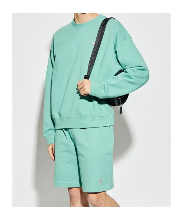Versace Medusa Head Patch Crewneck Sweatshirt