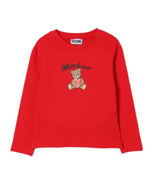 Moschino Graphic Print Long Sleeve T-shirt