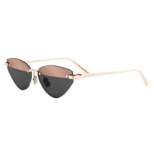 Dior Cat Eye Geometric Sunglasses - Black