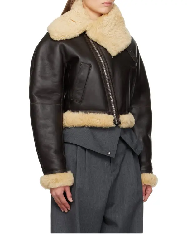 Jacquemus The Aviatore Zip-up Jacket - Black