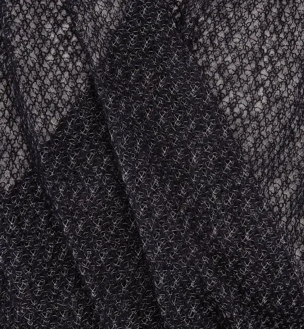 Dior Mid-length Wrap Dress With Trumpet Cut