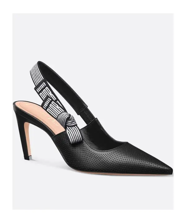 Dior Christian Pointed Toe Slingback Pumps