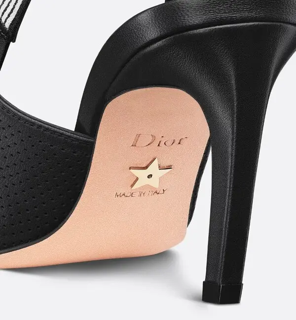 Dior Christian Pointed Toe Slingback Pumps