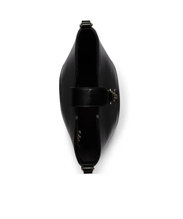 Gucci Mini Bucket Bag With Striped Strap - Black