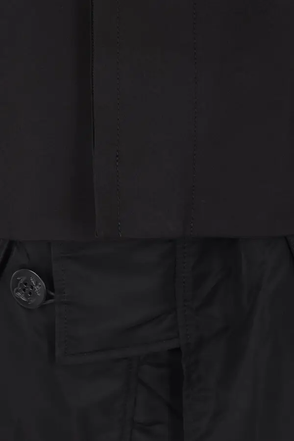 Sacai Double-layer Hooded Jacket
