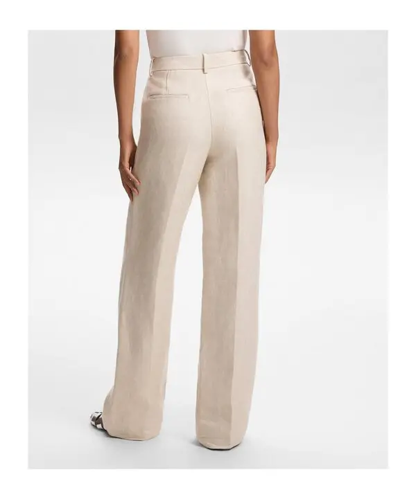 Theory Pleated Straight-leg Trousers - No