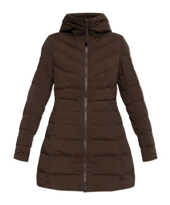 Canada Goose Clair Hooded Padded Coat - Brown