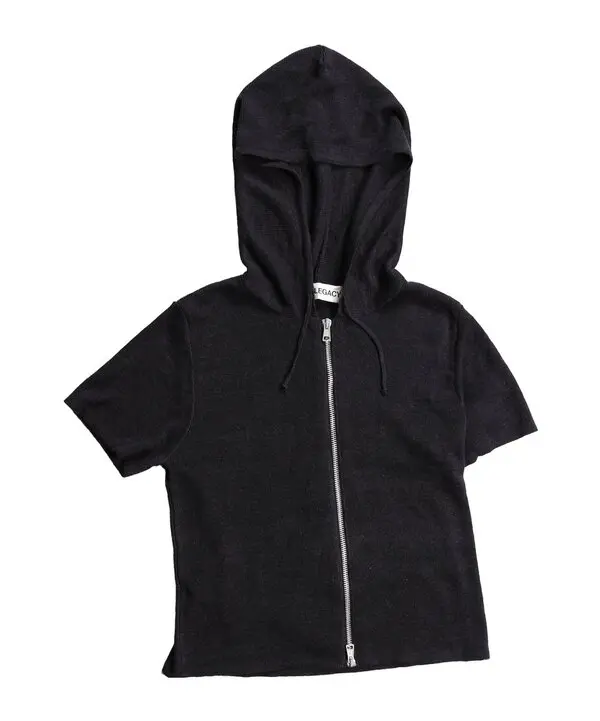 Our Legacy Knitted Slim Hooded Zip-up Cardigan - No